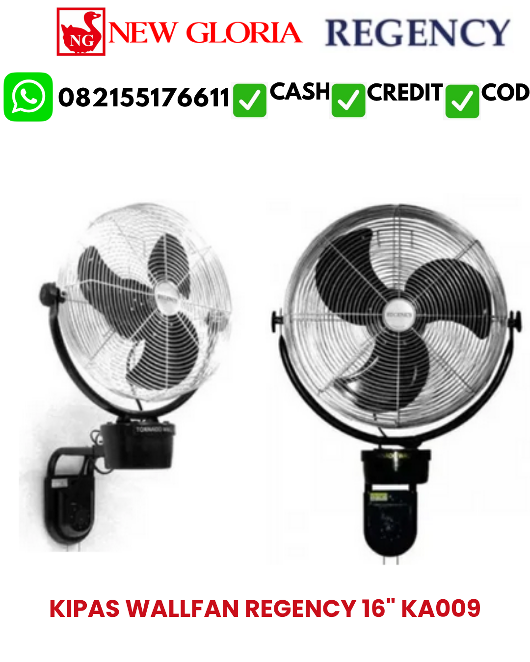 KIPAS REGENCY WALL FAN 16” KA009 – newgloria.io